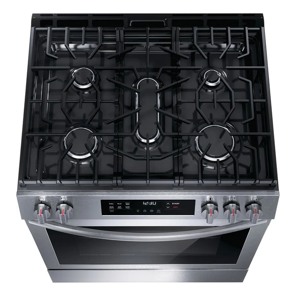 FRIGIDAIRE FCFG3083AS 30" FRONT CONTROL GAS STOVE STAINLESS STEEL ...